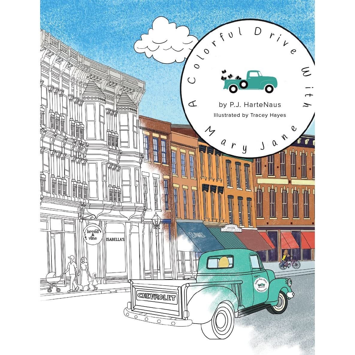A Colorful Drive With Mary Jane Coloring Book | Galena-Jo Daviess ...